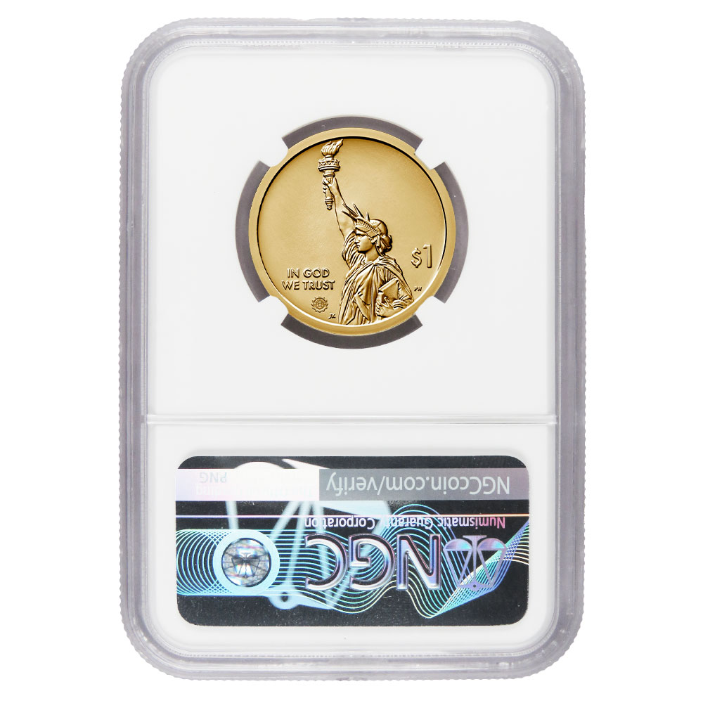 2019-S American Innovation New Jersey Clad Dollar Reverse Proof Coin ...