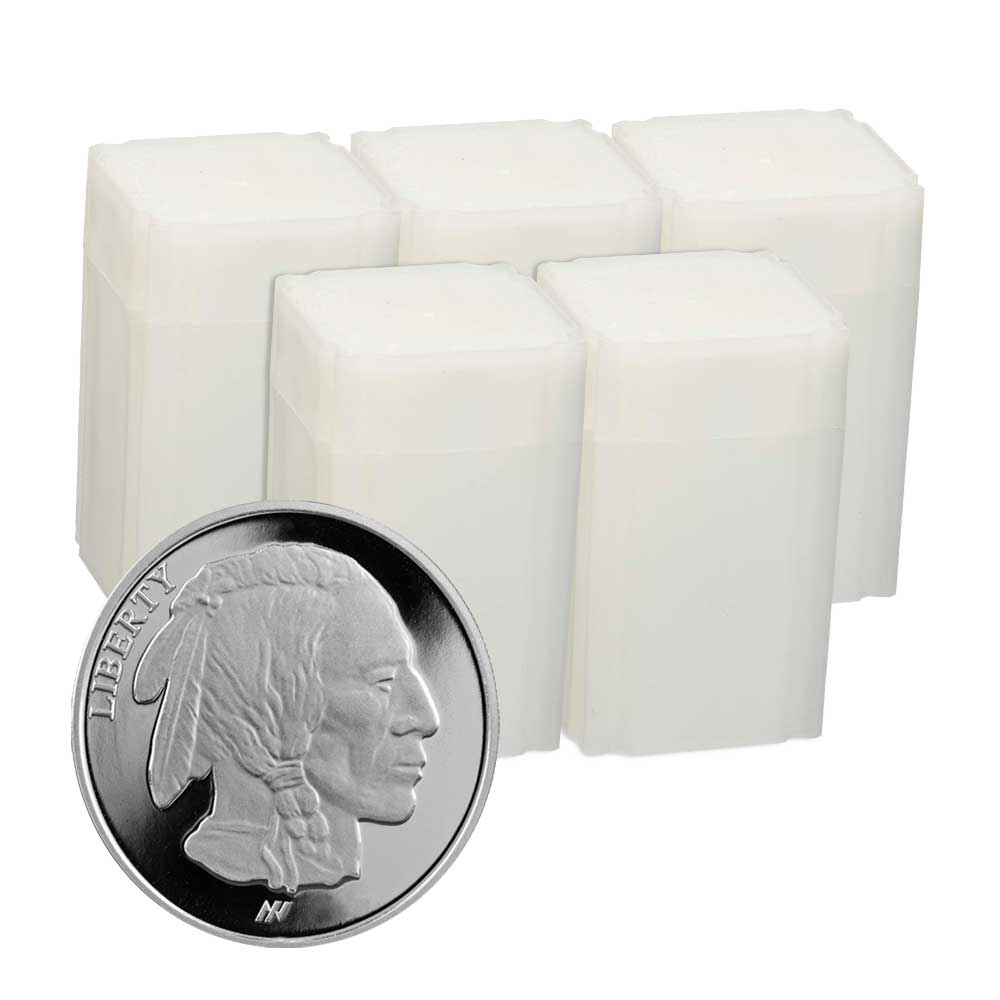 Lot of 100 - 1 oz Asahi Buffalo Silver Rounds .999 Fine - Pinehurst Coins