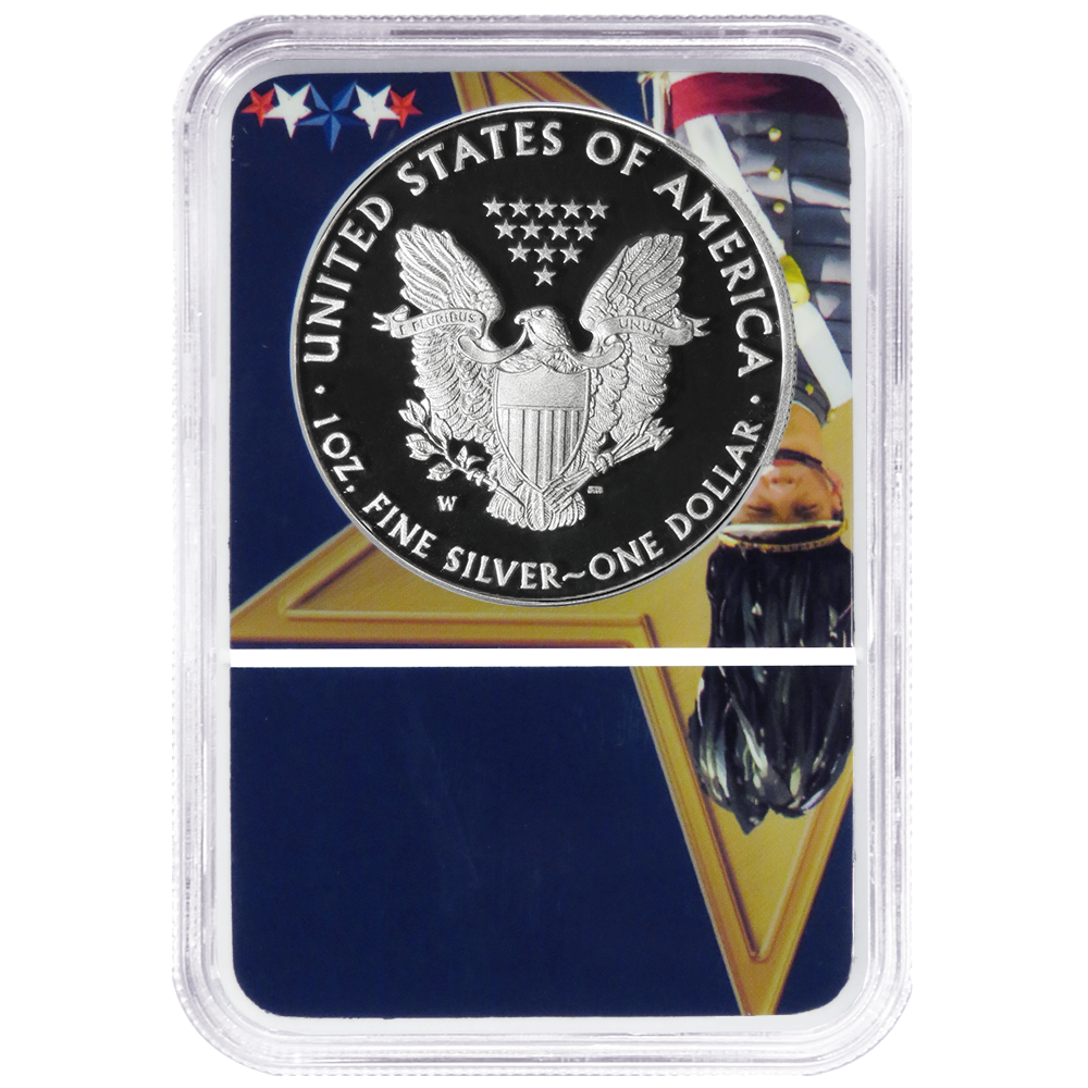 2019-W Proof $1 American Silver Eagle Congratulations Set NGC PF69UC ER West Point Core ...