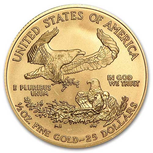 1/2 oz Gold Eagle - Burnished Archives - Pinehurst Coins