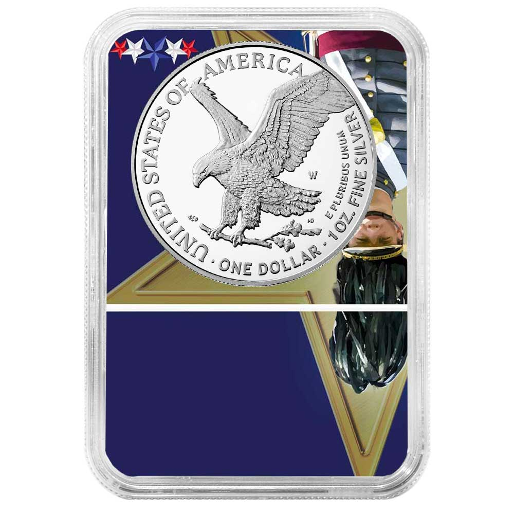 2024-W Proof $1 American Silver Eagle Congratulations Set West Point ...