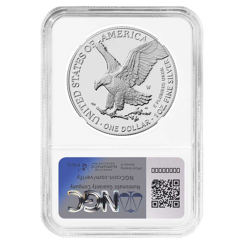 2024-W Proof $1 American Silver Eagle Congratulations Set NGC PF70UC AR ...