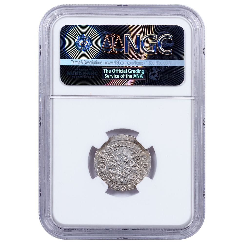 1578-1637 Medieval Austria, Silver 3 Kreuzer Ferdinand NGC XF Story Vault - Pinehurst Coins