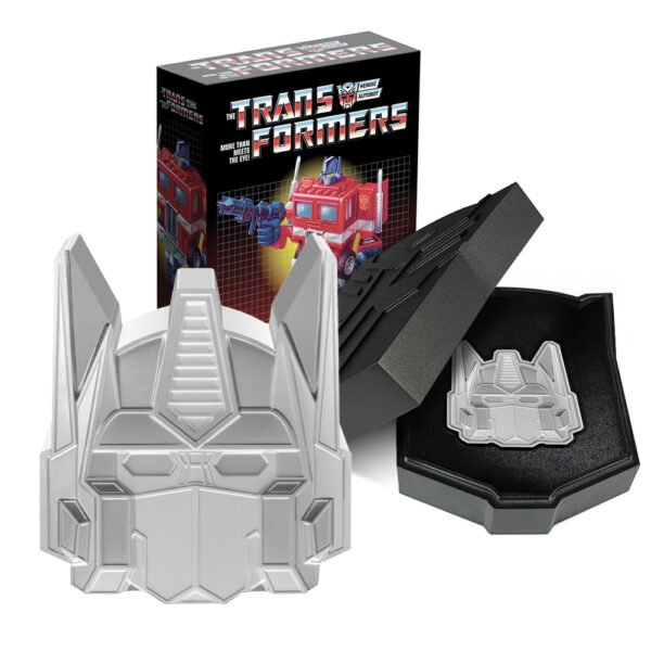 Transformers 40th Anniversary Optimus Prime 3 oz Silver Coin ...