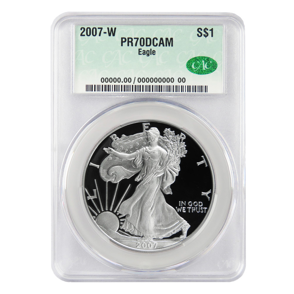 Silver Eagles - CAC Certified