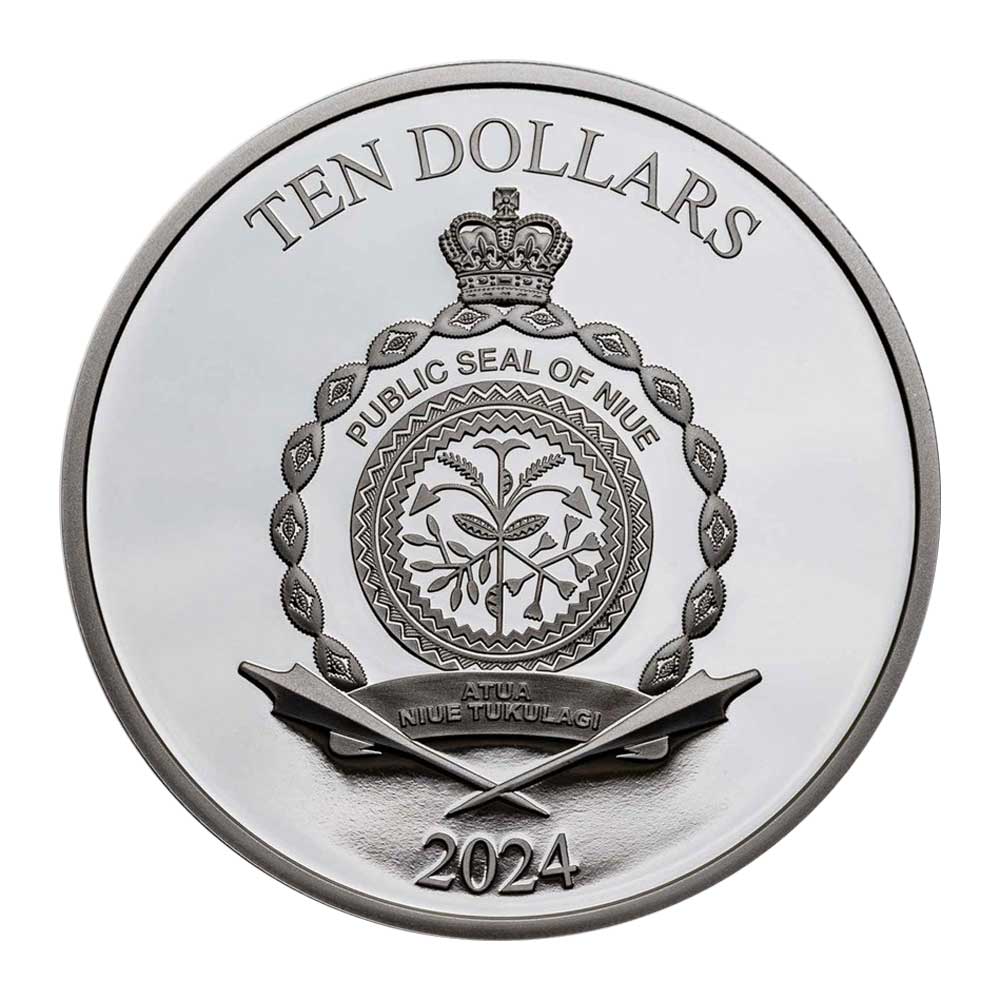 DC Villain Harley Quinn 3 oz Silver Coin - Pinehurst Coins