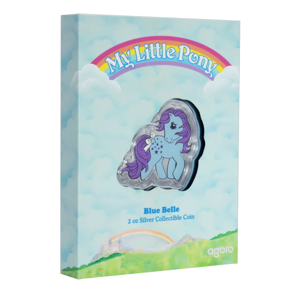 2025 My Little Pony Blue Belle 2 oz Silver Coin By Agoro Mintage of 500 ...
