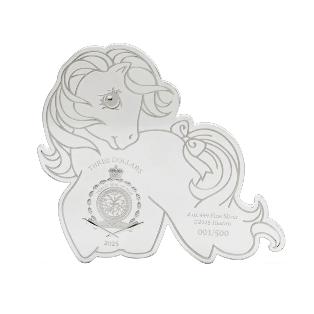 2025 My Little Pony Blue Belle 2 oz Silver Coin By Agoro Mintage of 500 ...