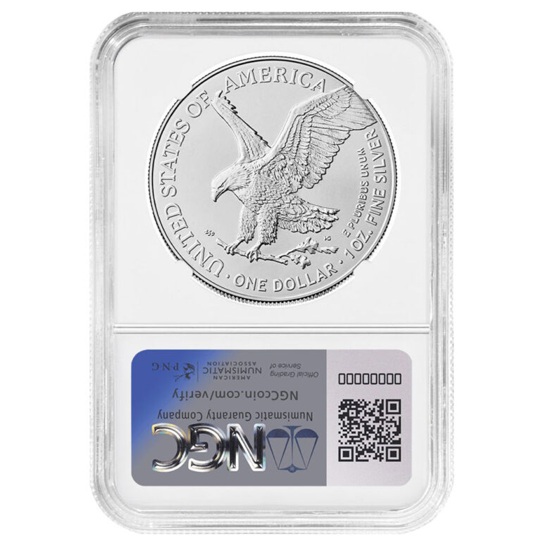 2025 (P) $1 American Silver Eagle First Eagle Privy Releases One of First 50,000 NGC MS69 AR ...