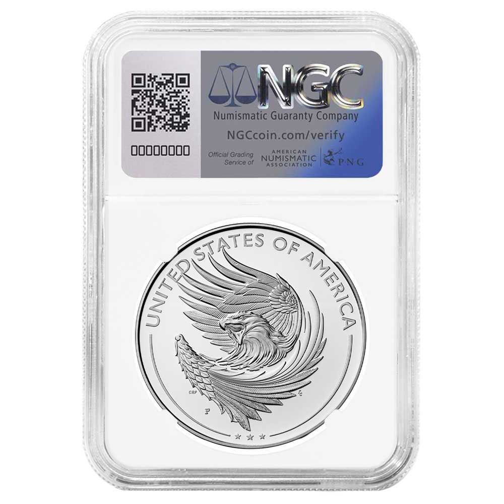 2025-P Proof American Liberty 1 oz Silver Medal NGC PF69UC Brown Label - Pinehurst Coins