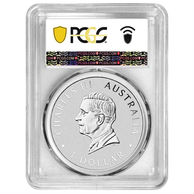 2025 $1 Australian Silver Wedge Tailed Eagle PCGS MS69 Blue Label ...